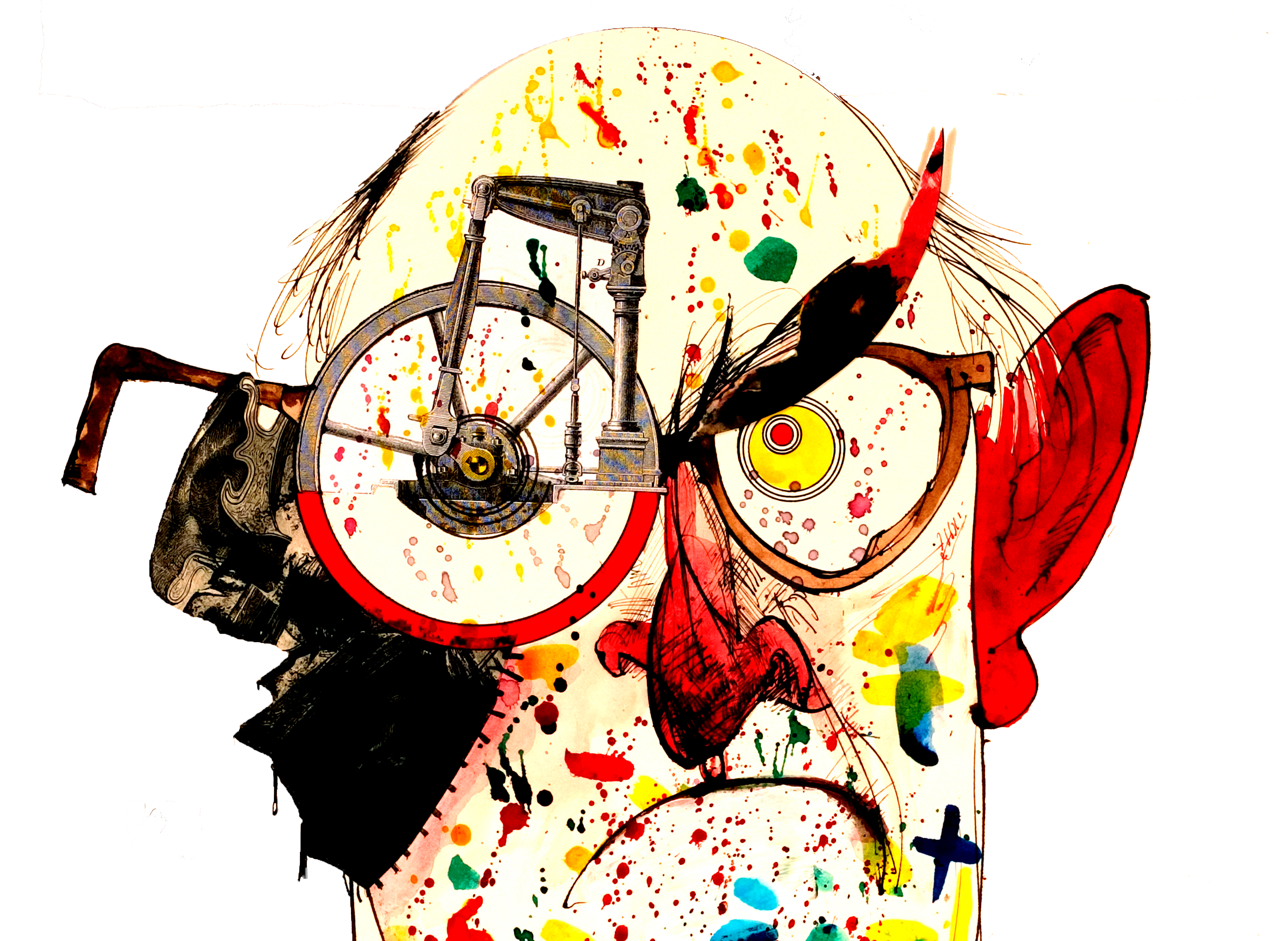 Ralph Steadman Exhibition Store – Bates College Store