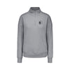 Women's Cloud Fleece Quarter-Zip Sweatshirt - Grey | Bates College Store
