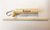 Straw, Collapsible Travel Straw and Keychain | Bates College Store